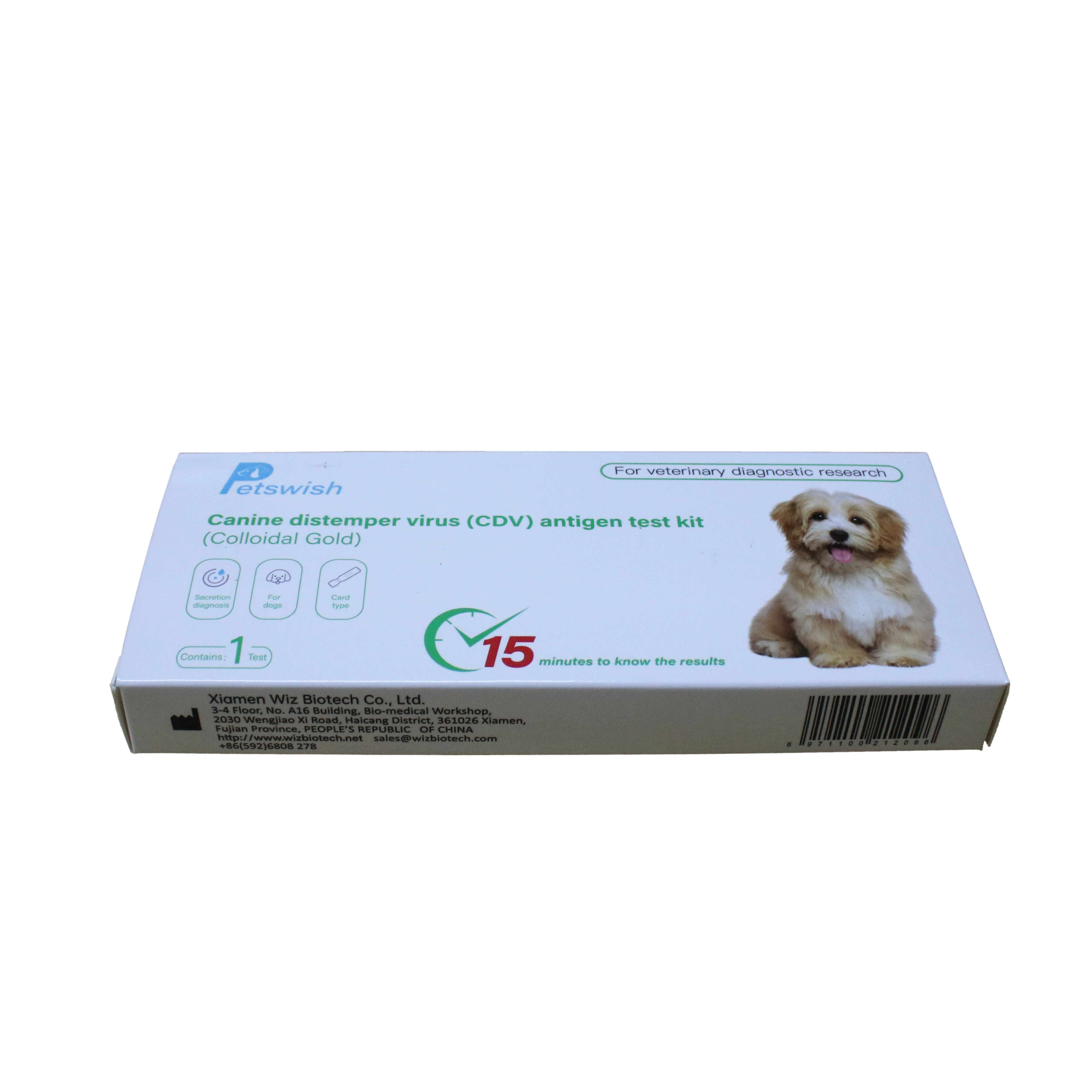Diagnostic Kit for canine distemper virus CDV antigen factory and ...